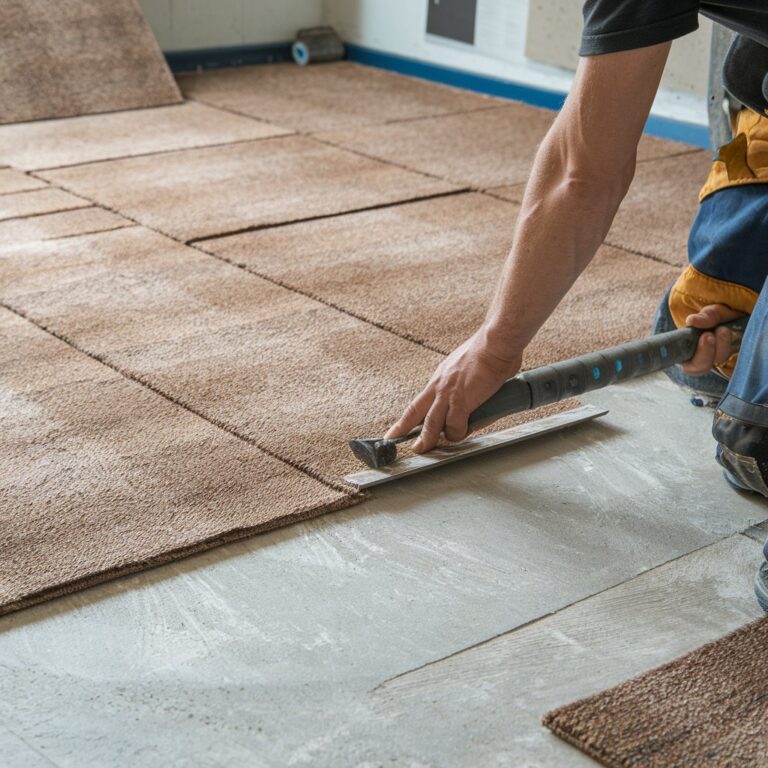 How to Lay Carpet Tiles on Concrete: Step-by-Step Installation Guide