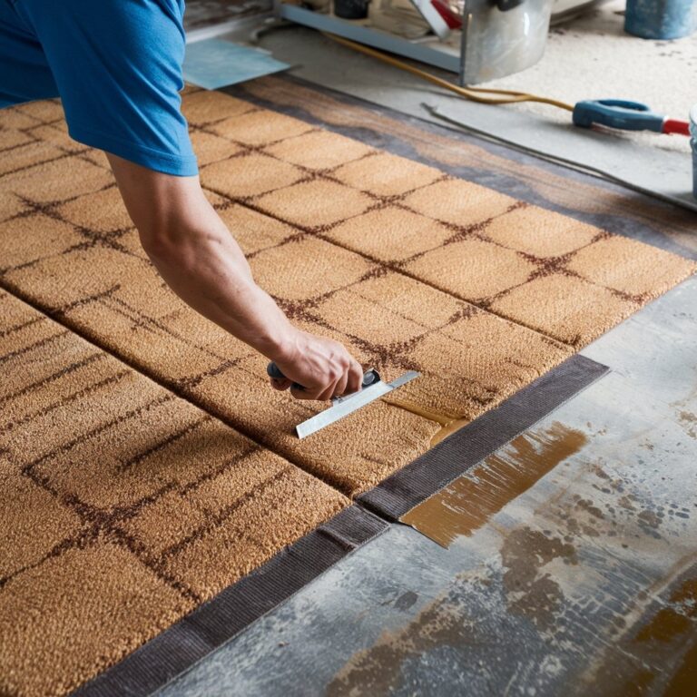 How to Remove Adhesive from Carpet Tiles with a Carpet Glue Remover